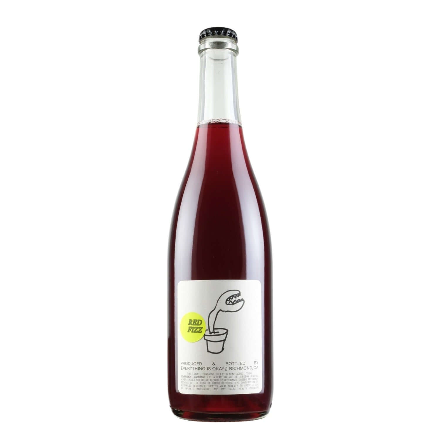 Everything is Okay Red Fizz | California Natural Wine